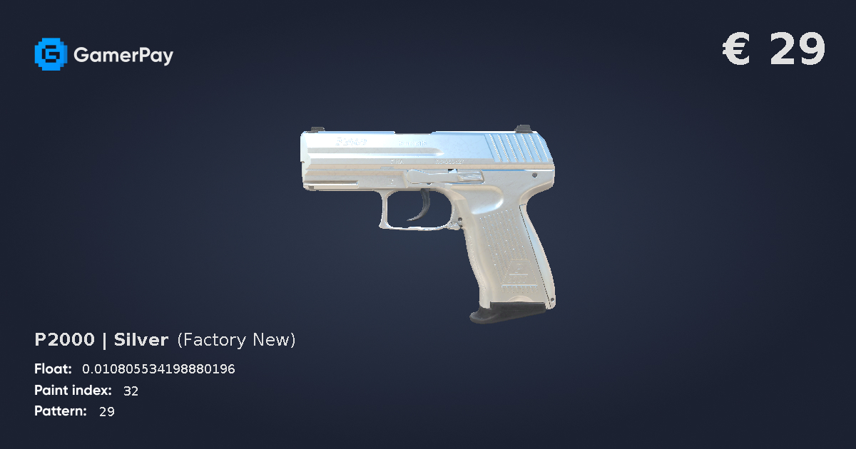 P2000 | Silver on GamerPay