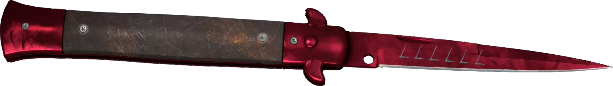 StatTrak™ Stiletto Knife | Doppler Ruby on GamerPay