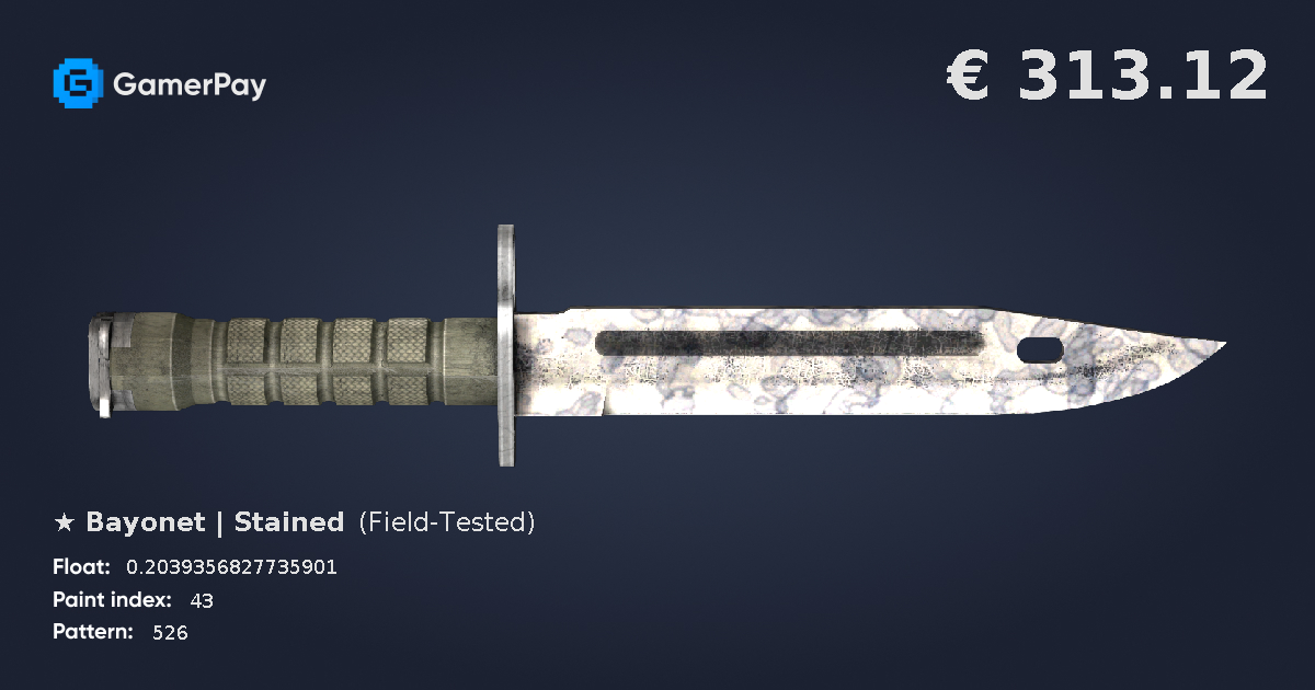 Bayonet | Stained on GamerPay