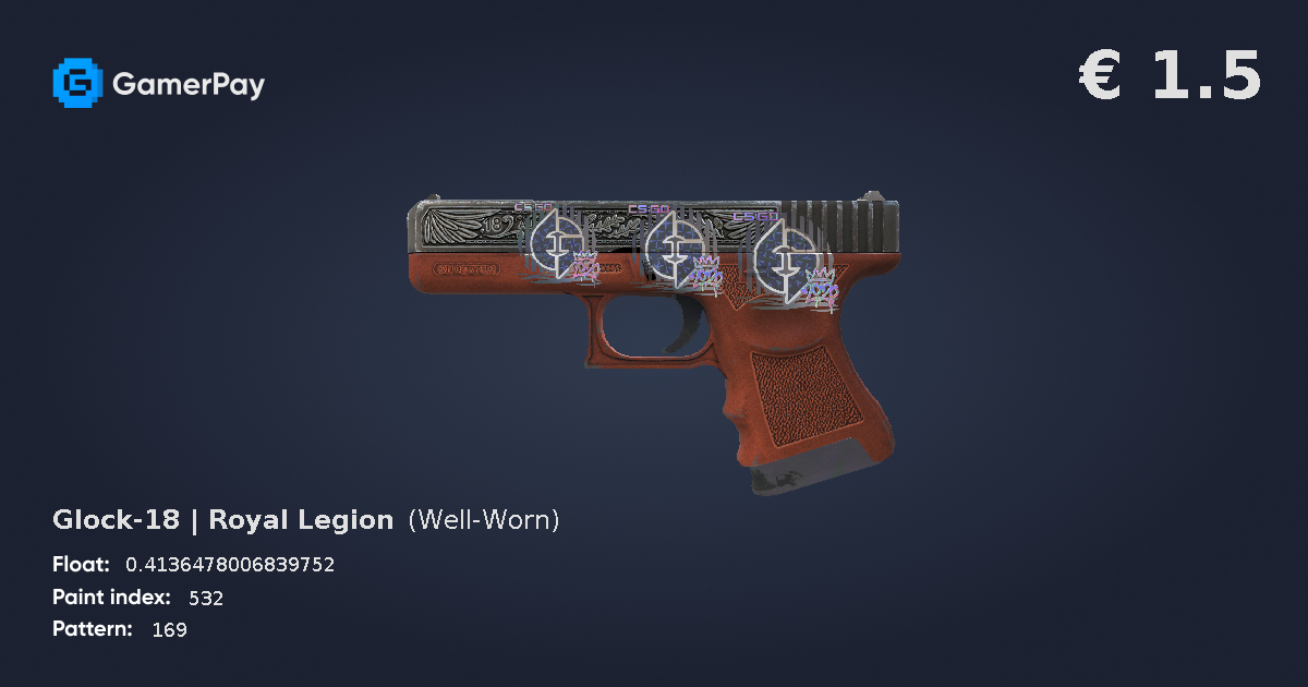 Glock-18 | Royal Legion on GamerPay
