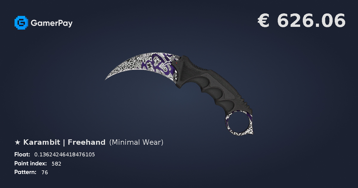 Karambit | Freehand on GamerPay