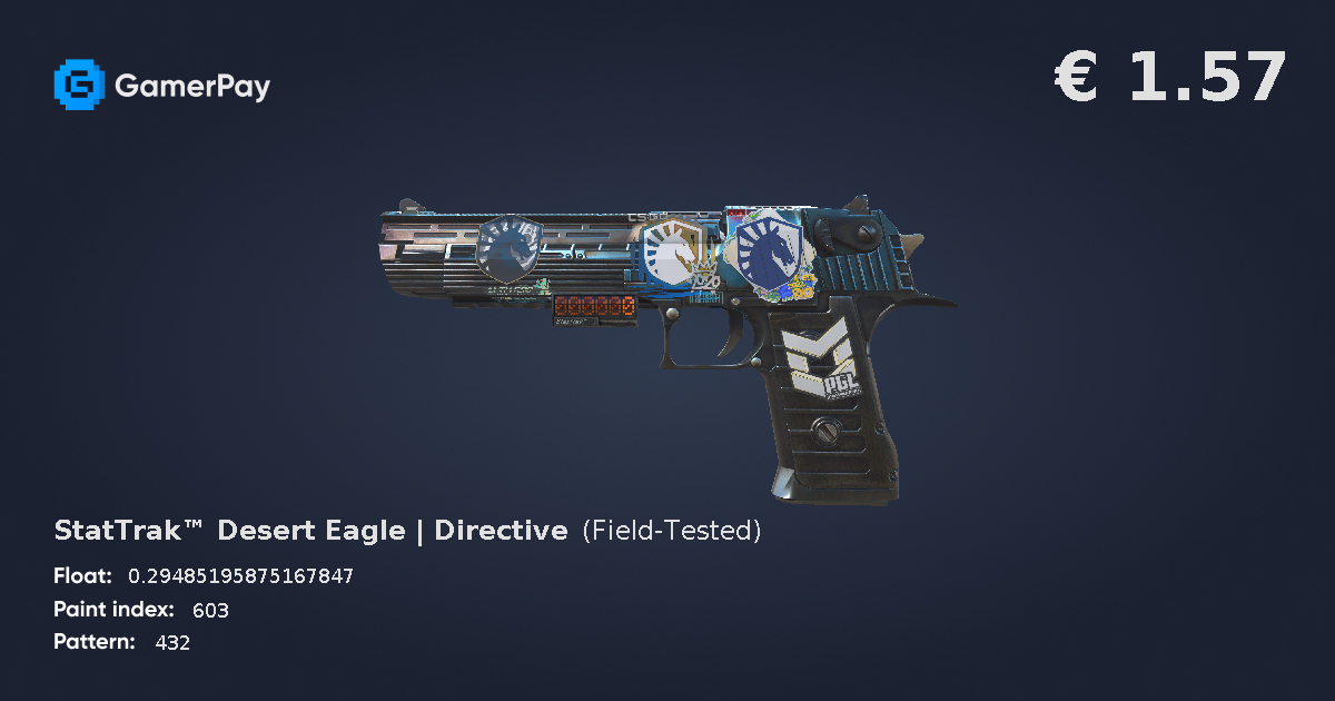 StatTrak™ Desert Eagle | Directive on GamerPay