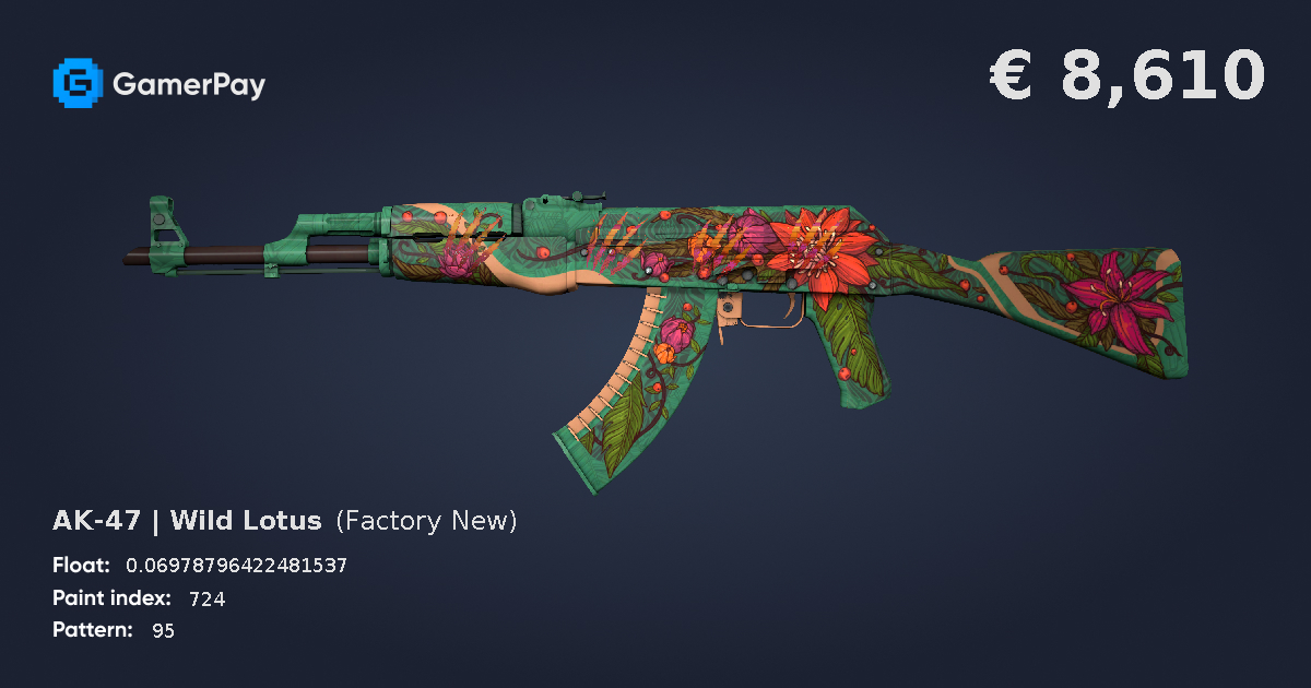 AK-47 | Wild Lotus on GamerPay