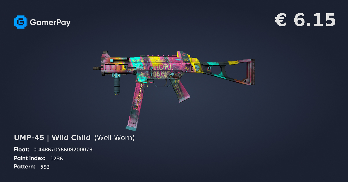 UMP-45 | Wild Child on GamerPay