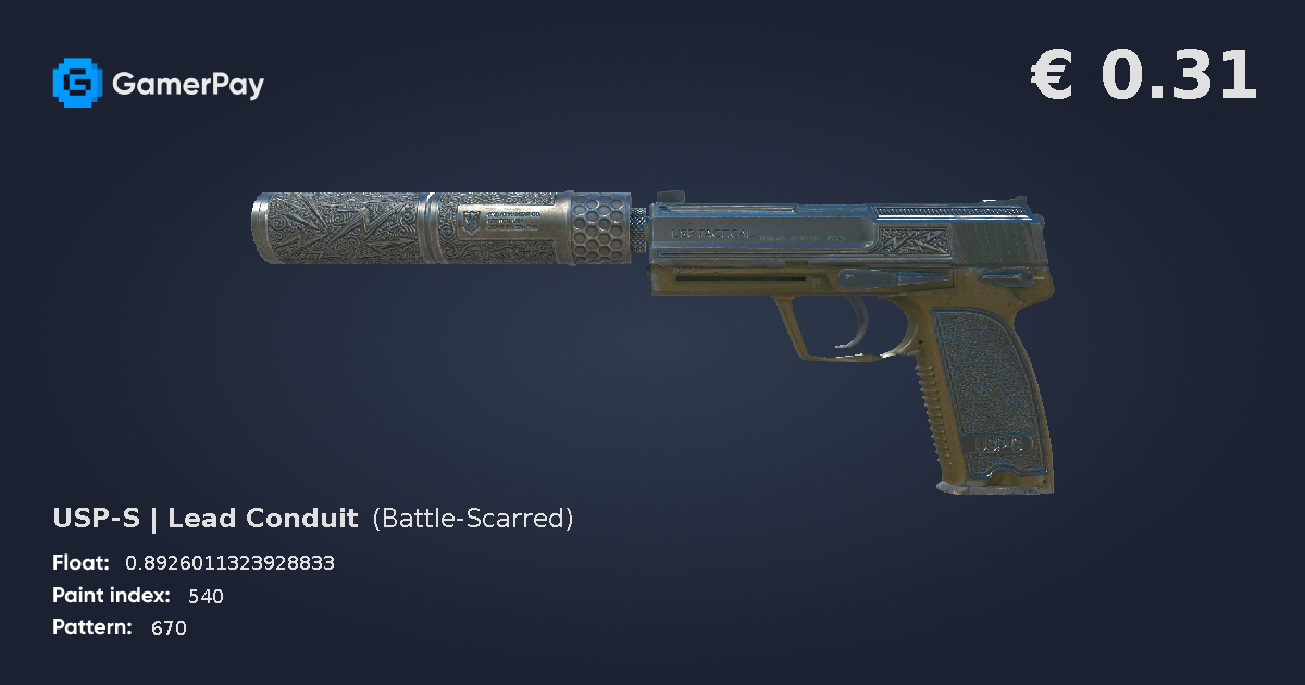 USP-S | Lead Conduit on GamerPay