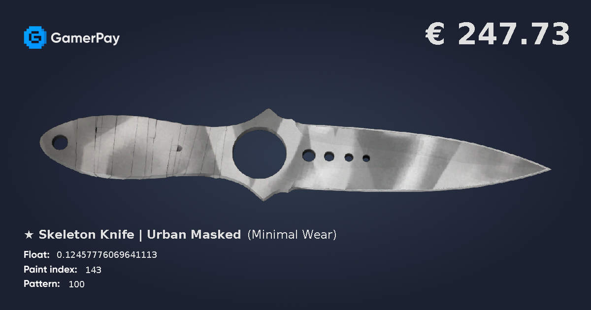 Skeleton Knife | Urban Masked on GamerPay