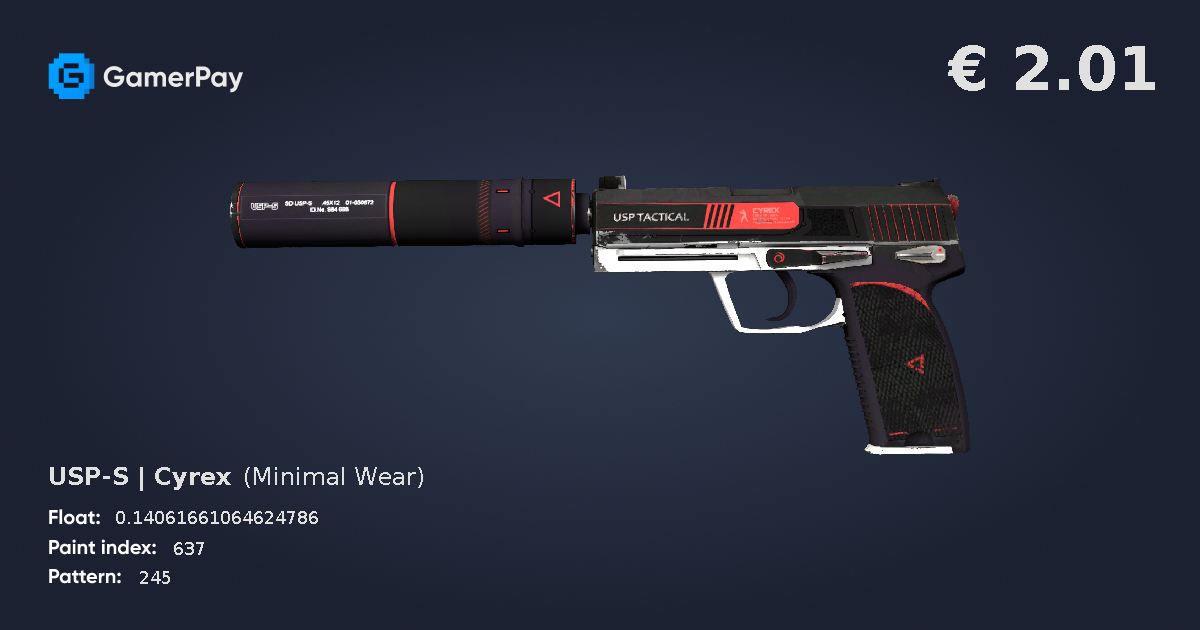 USP-S | Cyrex on GamerPay