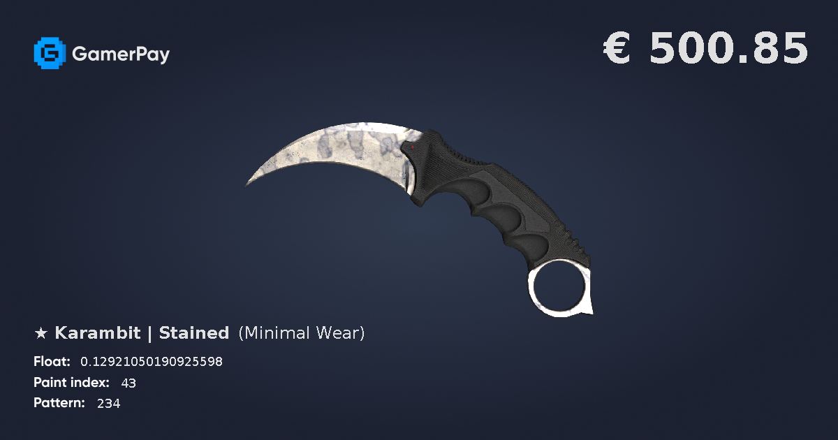 Karambit | Stained on GamerPay