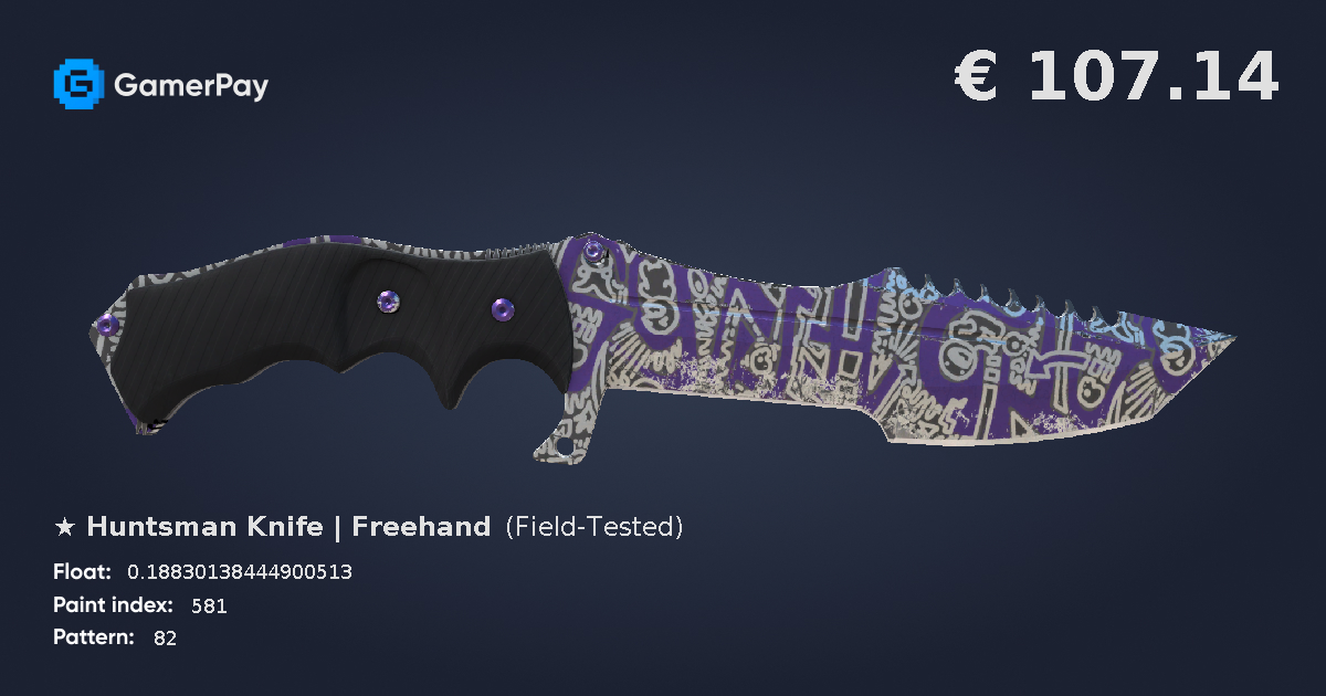 Huntsman Knife | Freehand on GamerPay