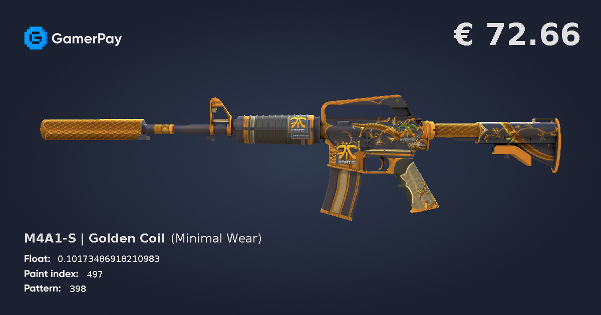 M4A1-S | Golden Coil on GamerPay