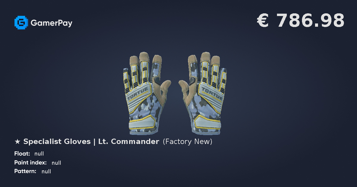 Specialist Gloves | Lt. Commander on GamerPay