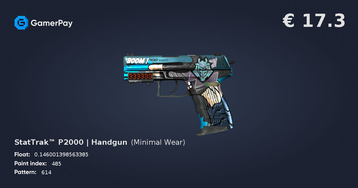 StatTrak™ P2000 | Handgun on GamerPay