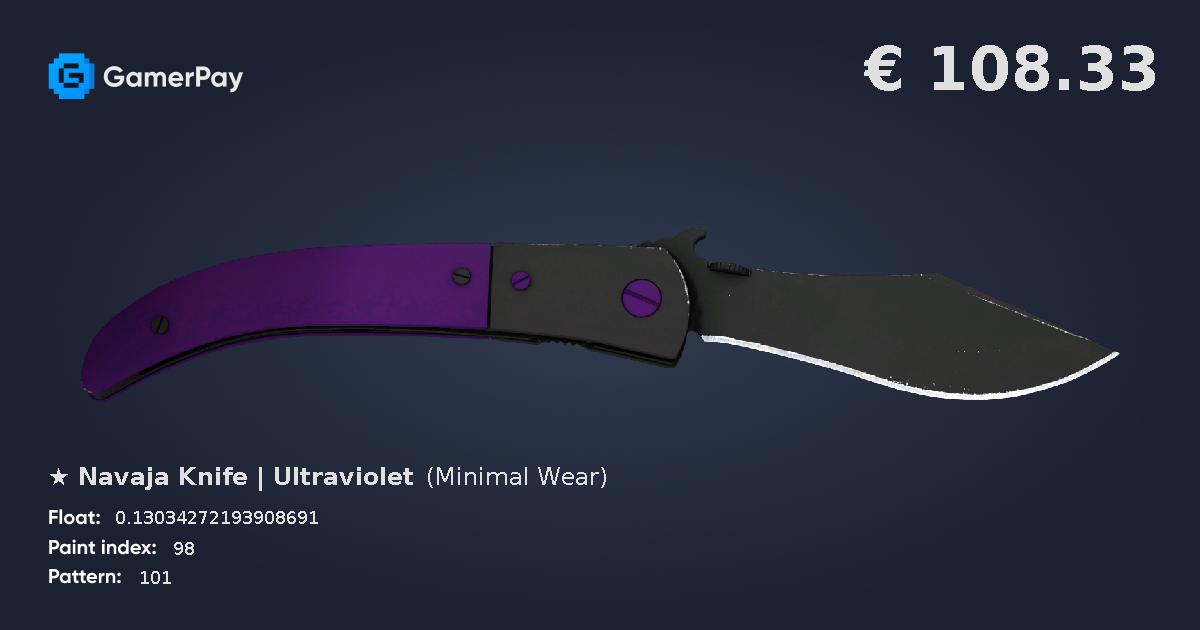 Navaja Knife | Ultraviolet on GamerPay