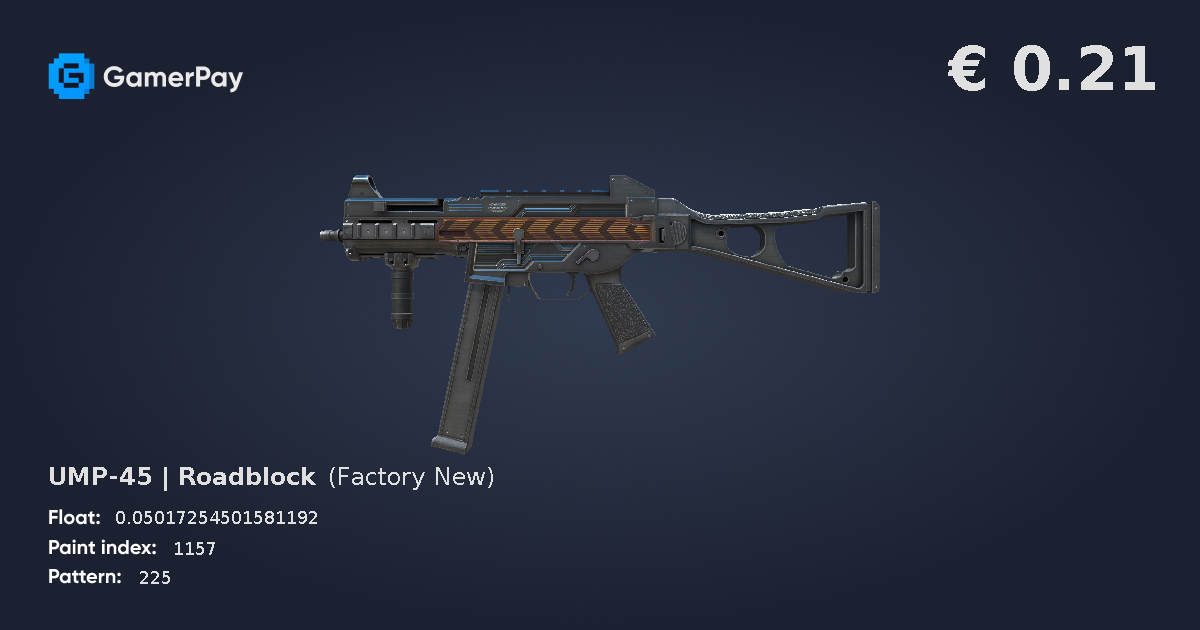 UMP-45 | Roadblock on GamerPay