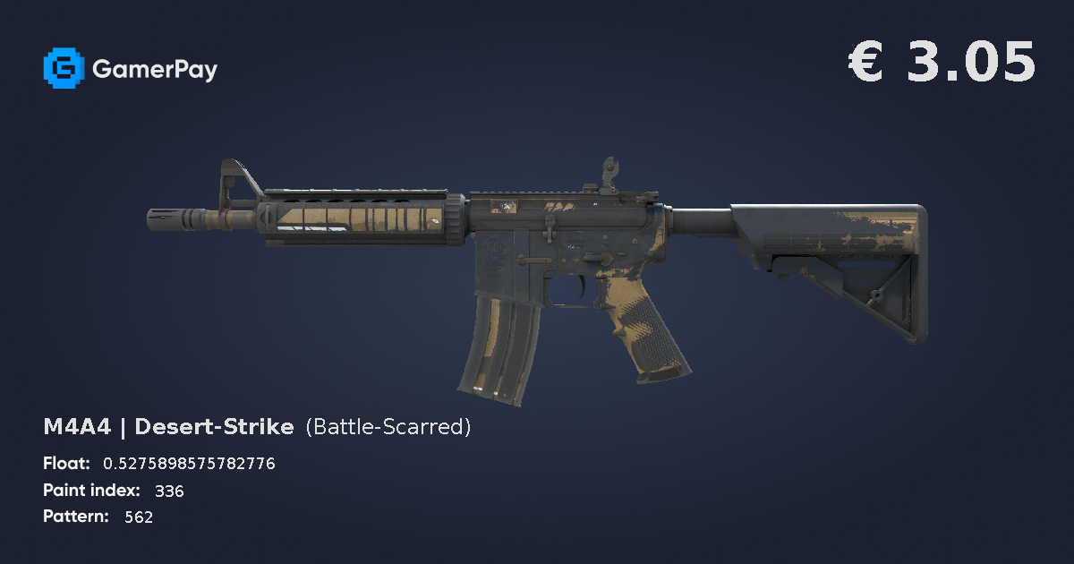 M4A4 | Desert-Strike on GamerPay