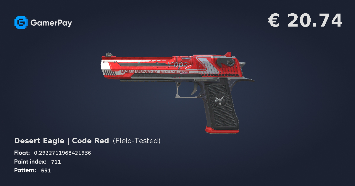 Desert Eagle | Code Red on GamerPay