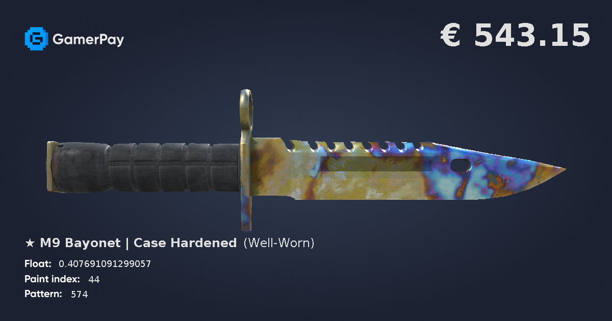 M9 Bayonet | Case Hardened on GamerPay