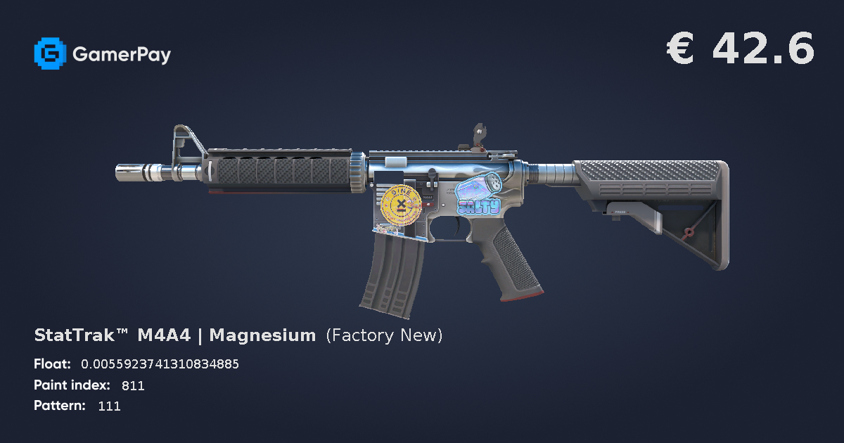 StatTrak™ M4A4 | Magnesium on GamerPay