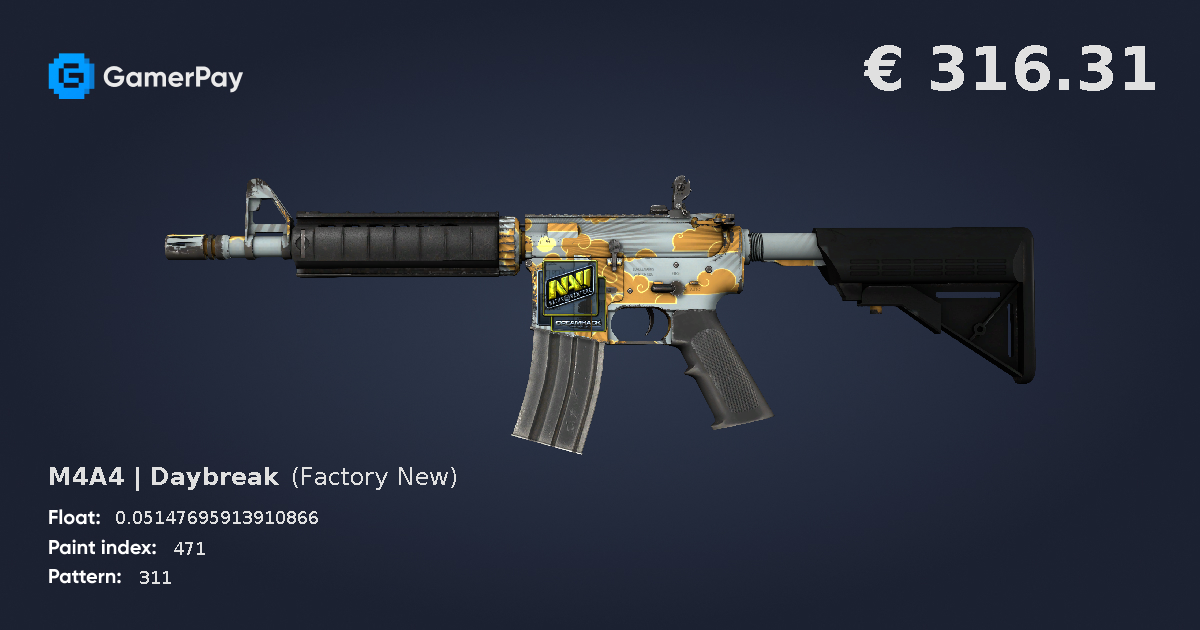 M4A4 | Daybreak on GamerPay