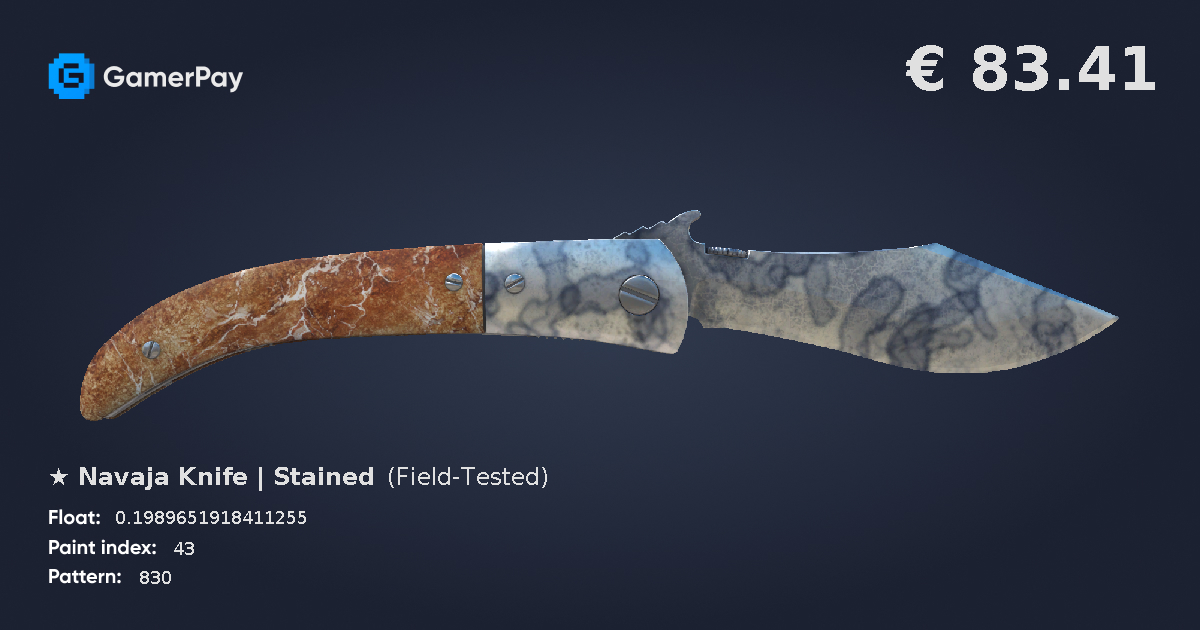 Navaja Knife | Stained on GamerPay