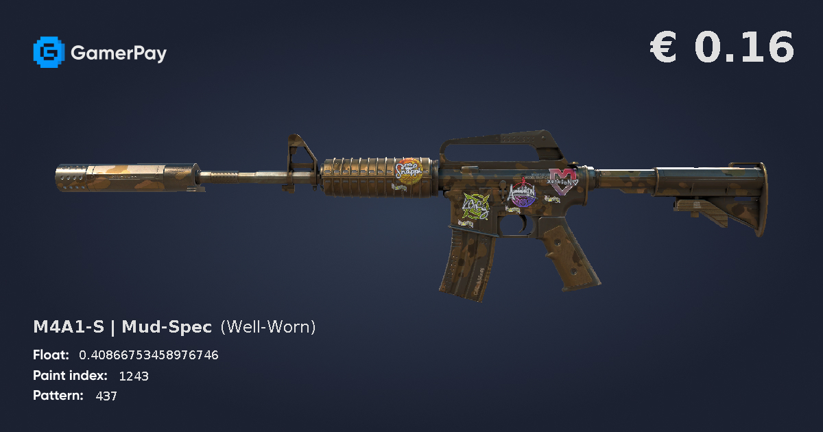 M4A1-S | Mud-Spec on GamerPay