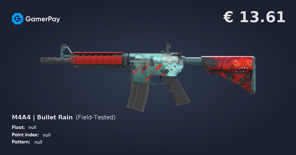 M4A4 | Bullet Rain on GamerPay