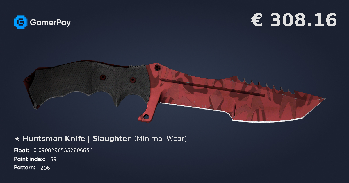 Huntsman Knife | Slaughter on GamerPay