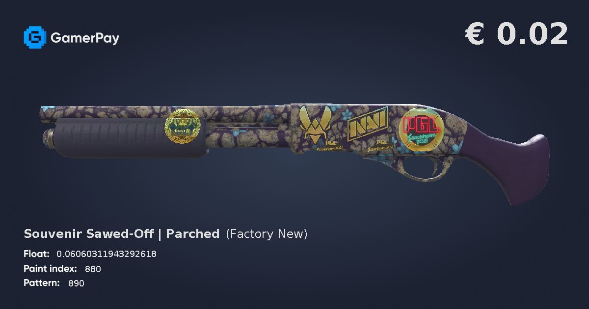 Souvenir Sawed-Off | Parched on GamerPay