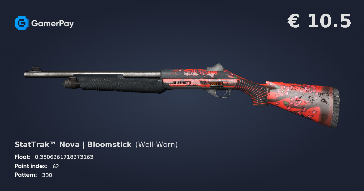 StatTrak™ Nova | Bloomstick on GamerPay