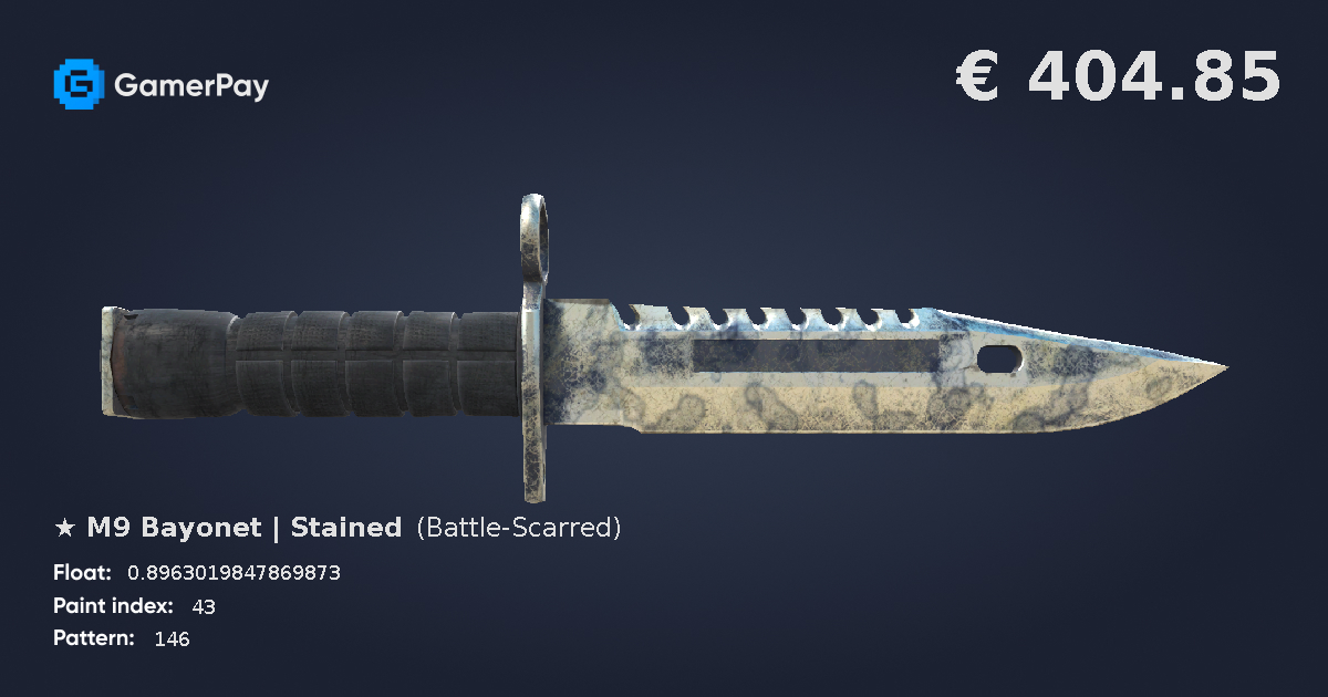 M9 Bayonet | Stained on GamerPay