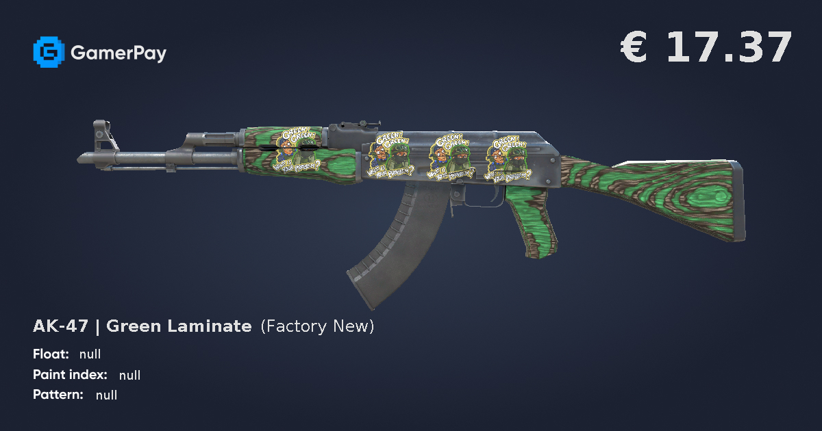 AK-47 | Green Laminate on GamerPay