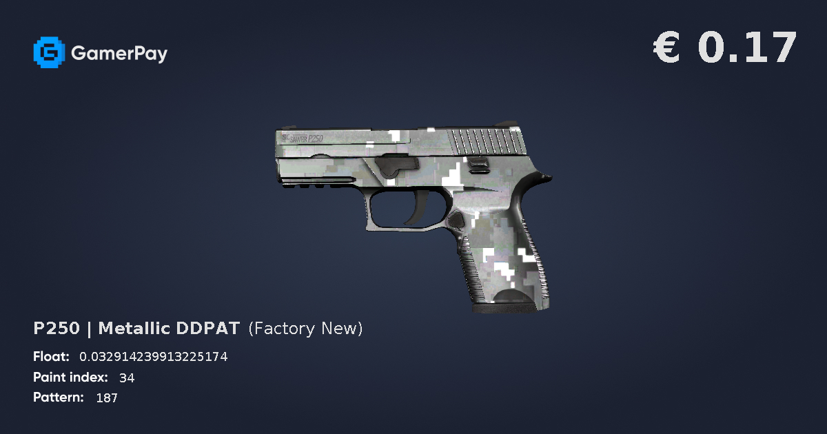 P250 | Metallic DDPAT on GamerPay