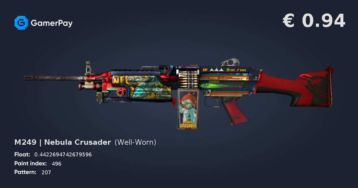 M249 | Nebula Crusader on GamerPay