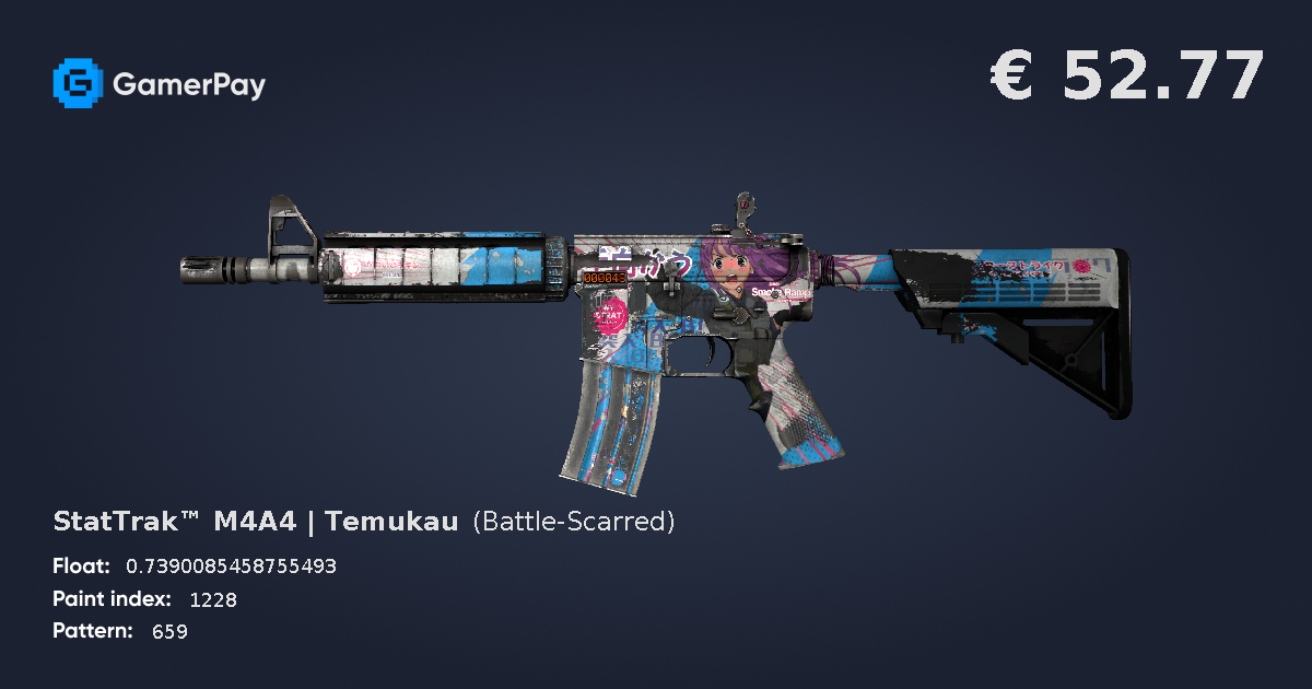 StatTrak™ M4A4 | Temukau on GamerPay