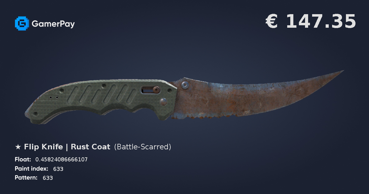 Flip Knife | Rust Coat on GamerPay