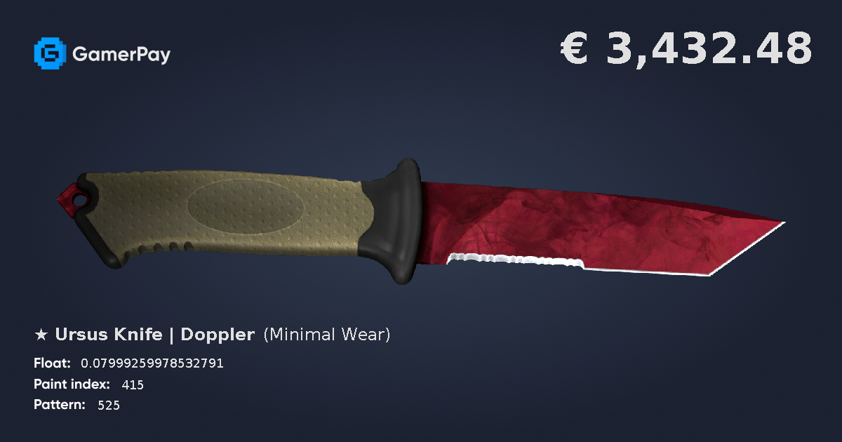 Ursus Knife | Doppler Ruby on GamerPay