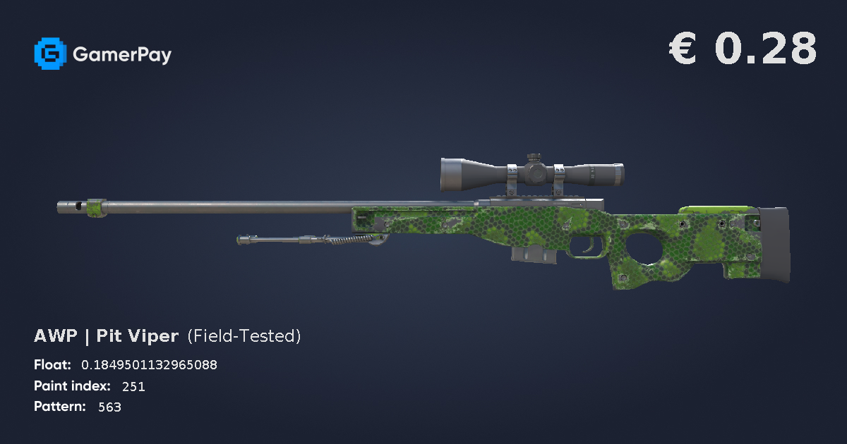 AWP | Pit Viper on GamerPay