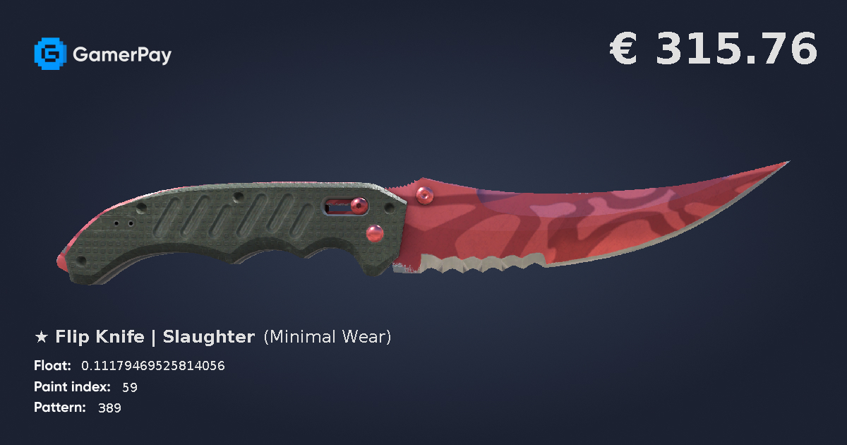 Flip Knife | Slaughter on GamerPay