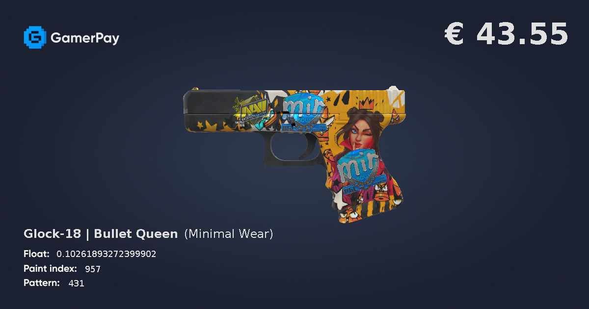 Glock-18 | Bullet Queen on GamerPay