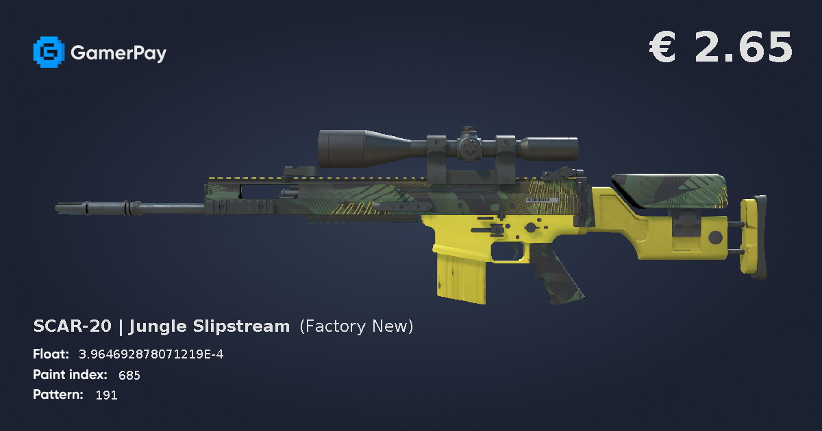 SCAR-20 | Jungle Slipstream on GamerPay
