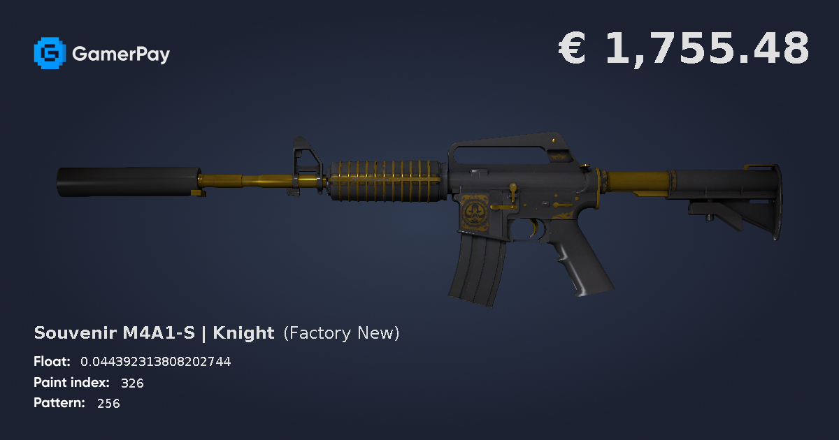 Souvenir M4A1-S | Knight on GamerPay