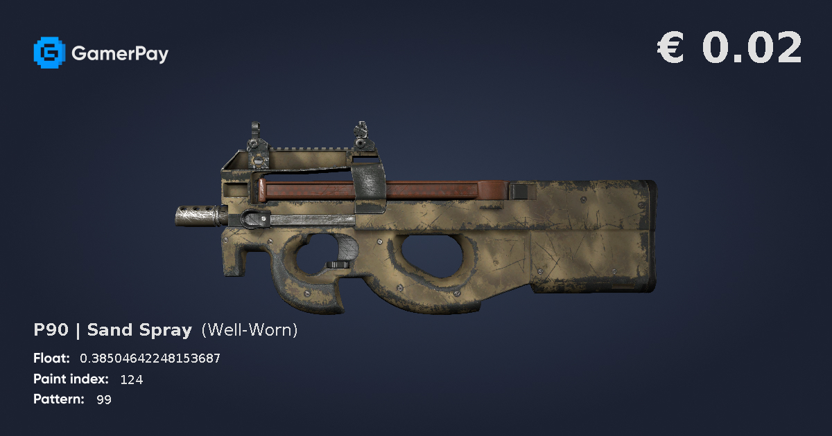 P90 | Sand Spray on GamerPay