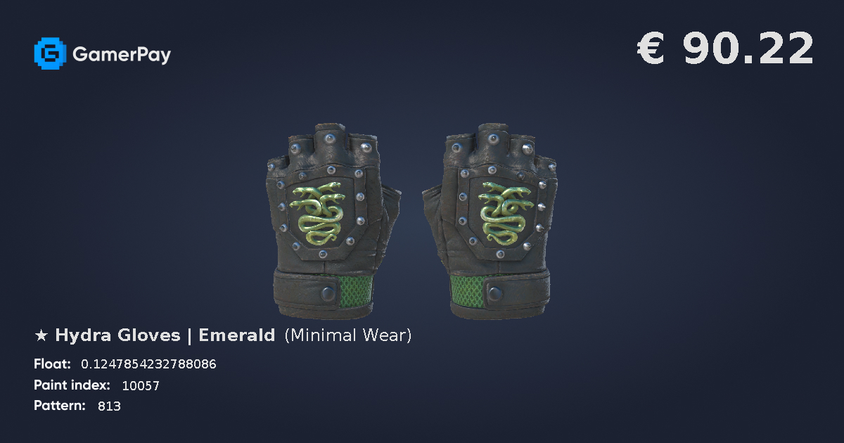 Hydra Gloves | Emerald on GamerPay