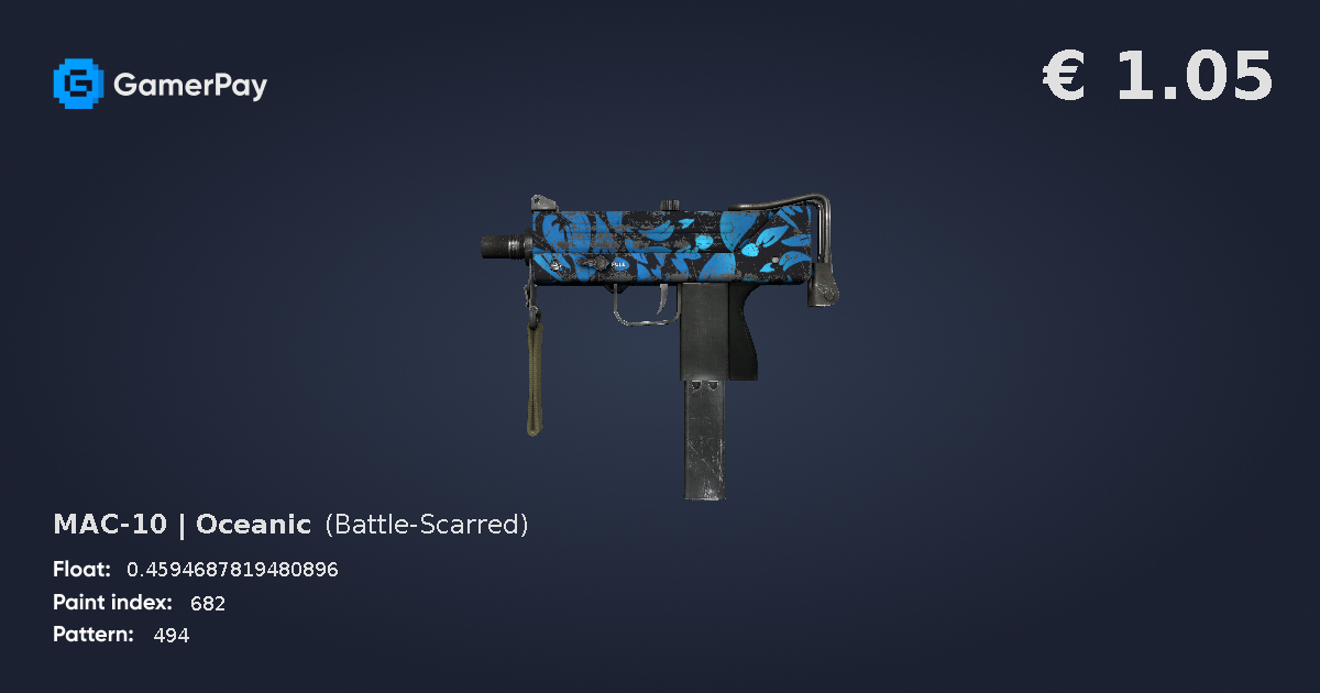 MAC-10 | Oceanic on GamerPay