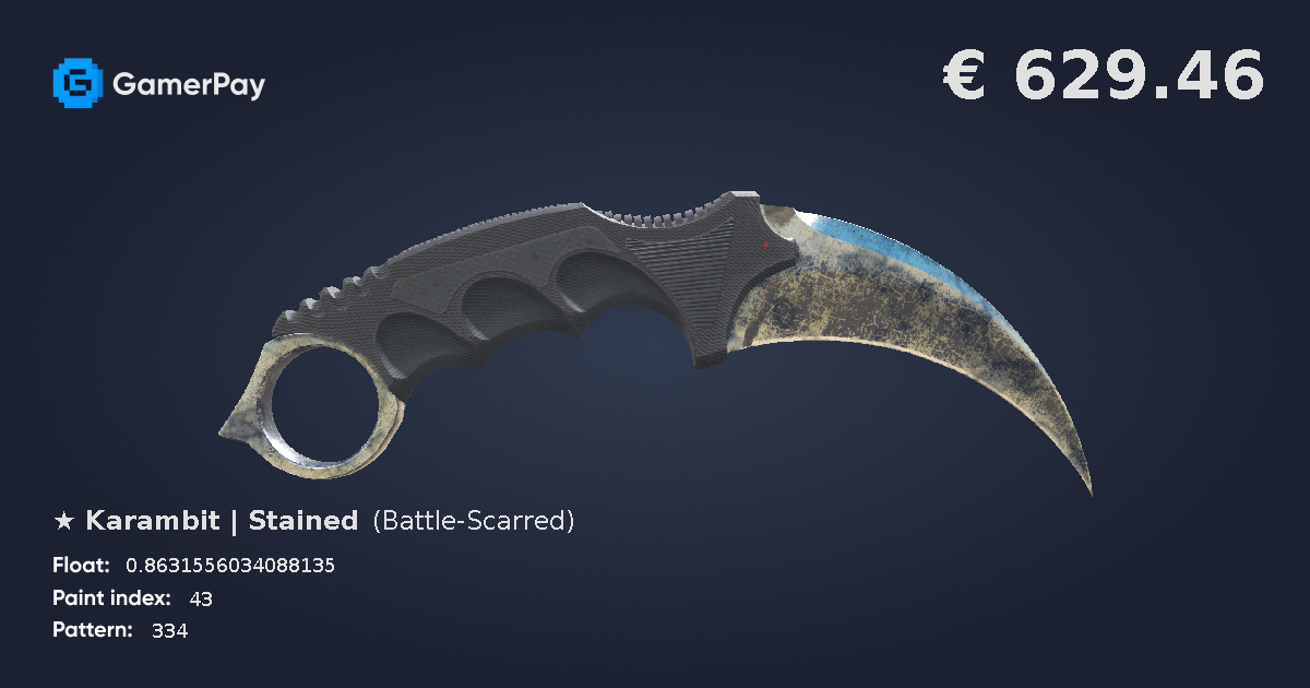 Karambit | Stained on GamerPay
