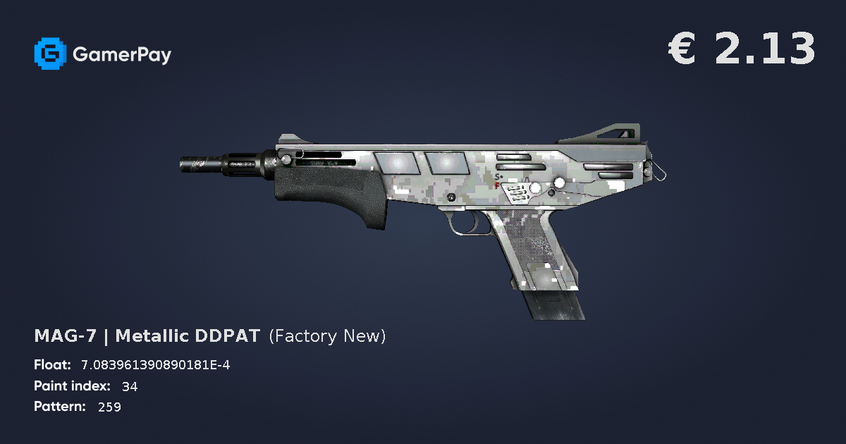 MAG-7 | Metallic DDPAT on GamerPay