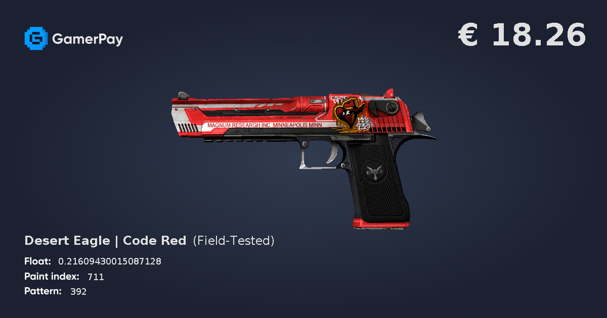 Desert Eagle | Code Red on GamerPay