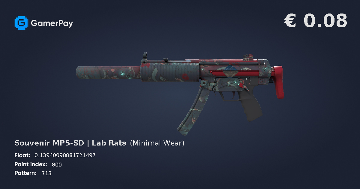 Souvenir MP5-SD | Lab Rats on GamerPay