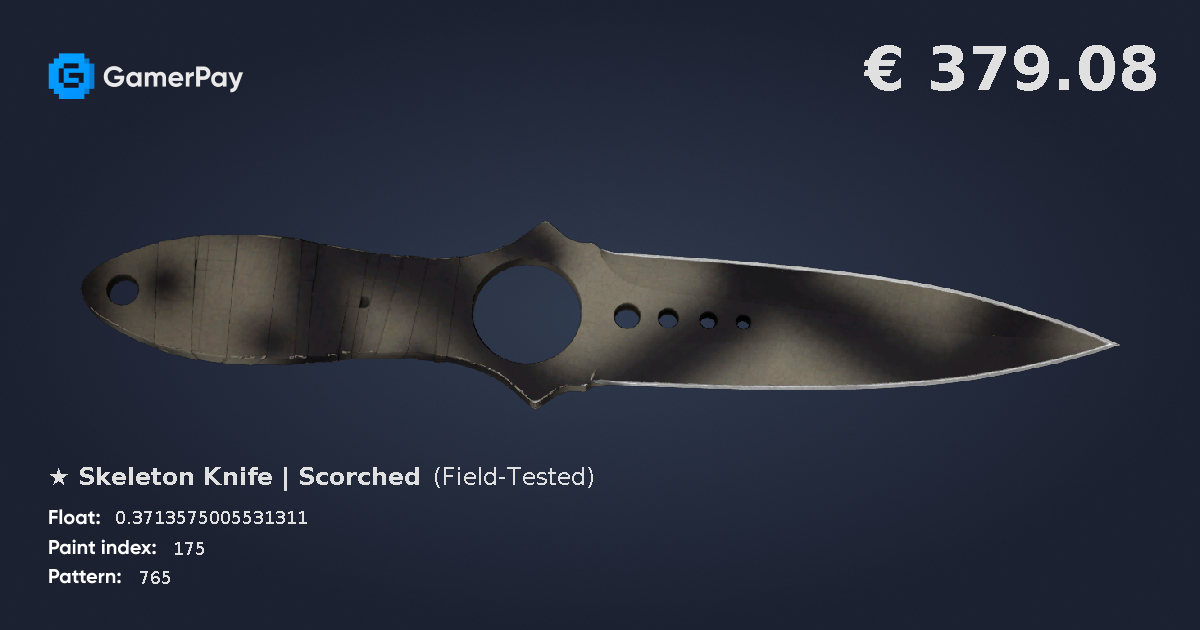 Skeleton Knife | Scorched on GamerPay