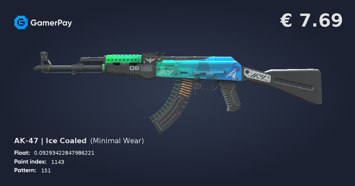 AK-47 | Ice Coaled on GamerPay